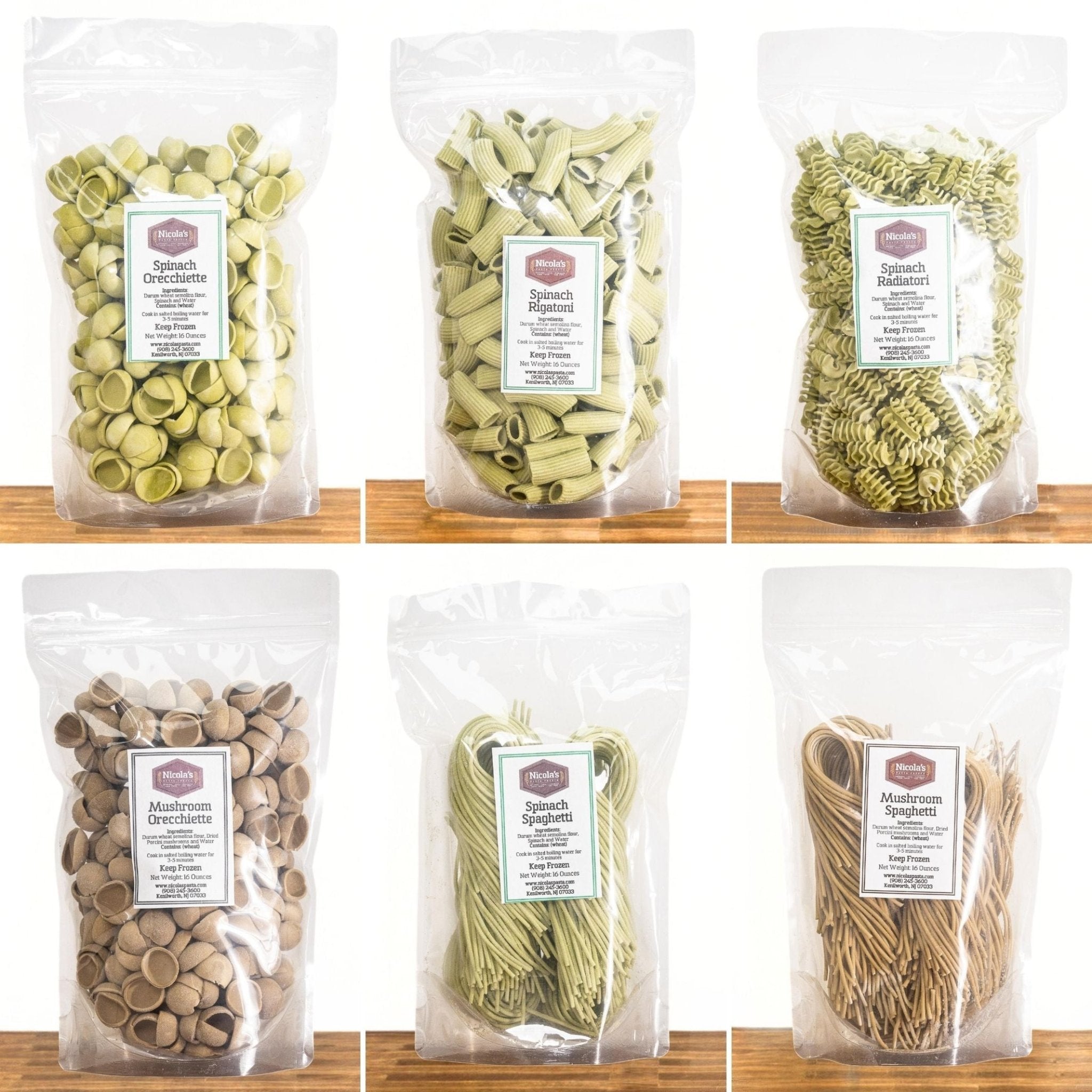 Vegan Bronze Die Fresh Pasta Bundle – Nicola's Marketplace