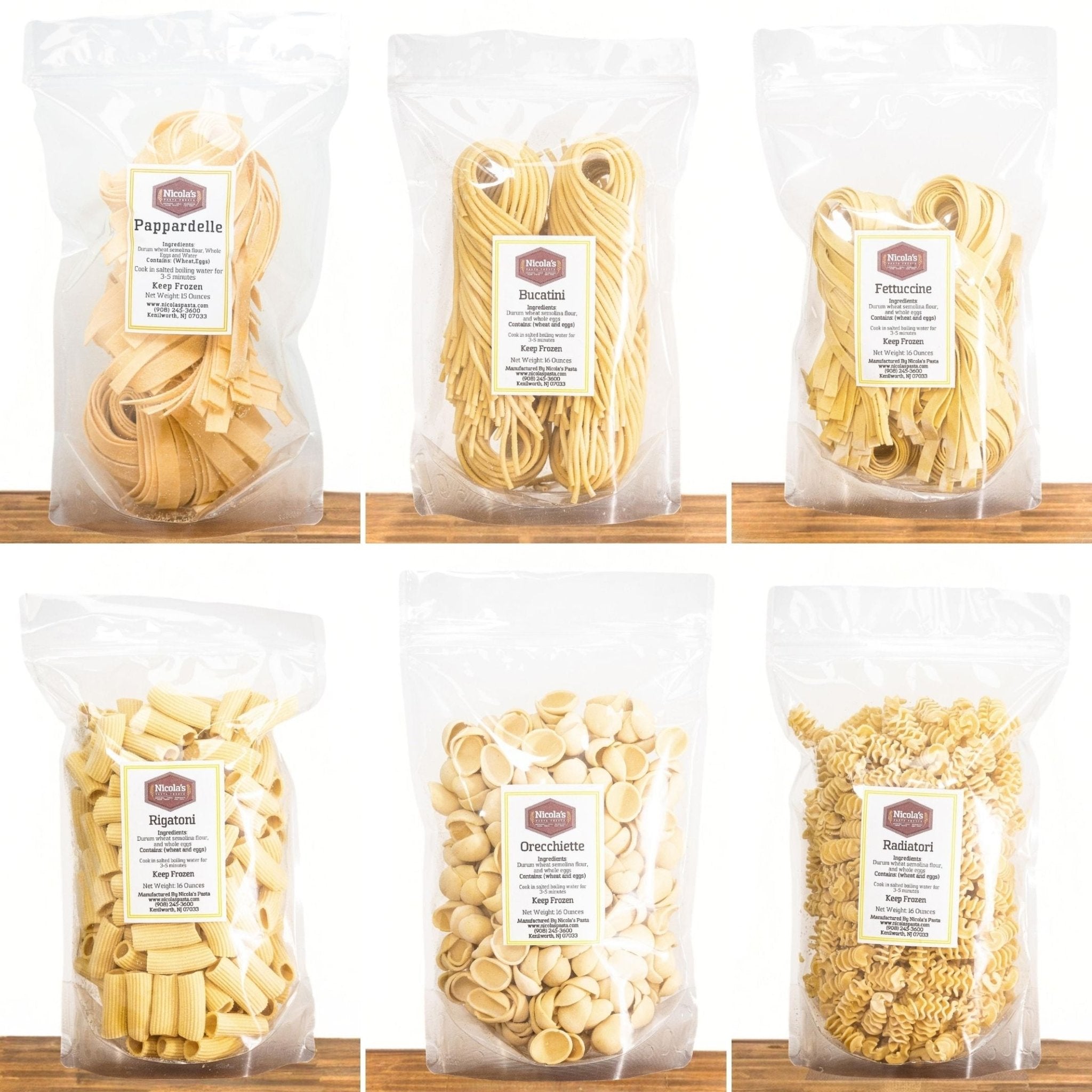 Bronze Die Fresh Pasta Bundle for Xmas Dinner – Nicola's Marketplace